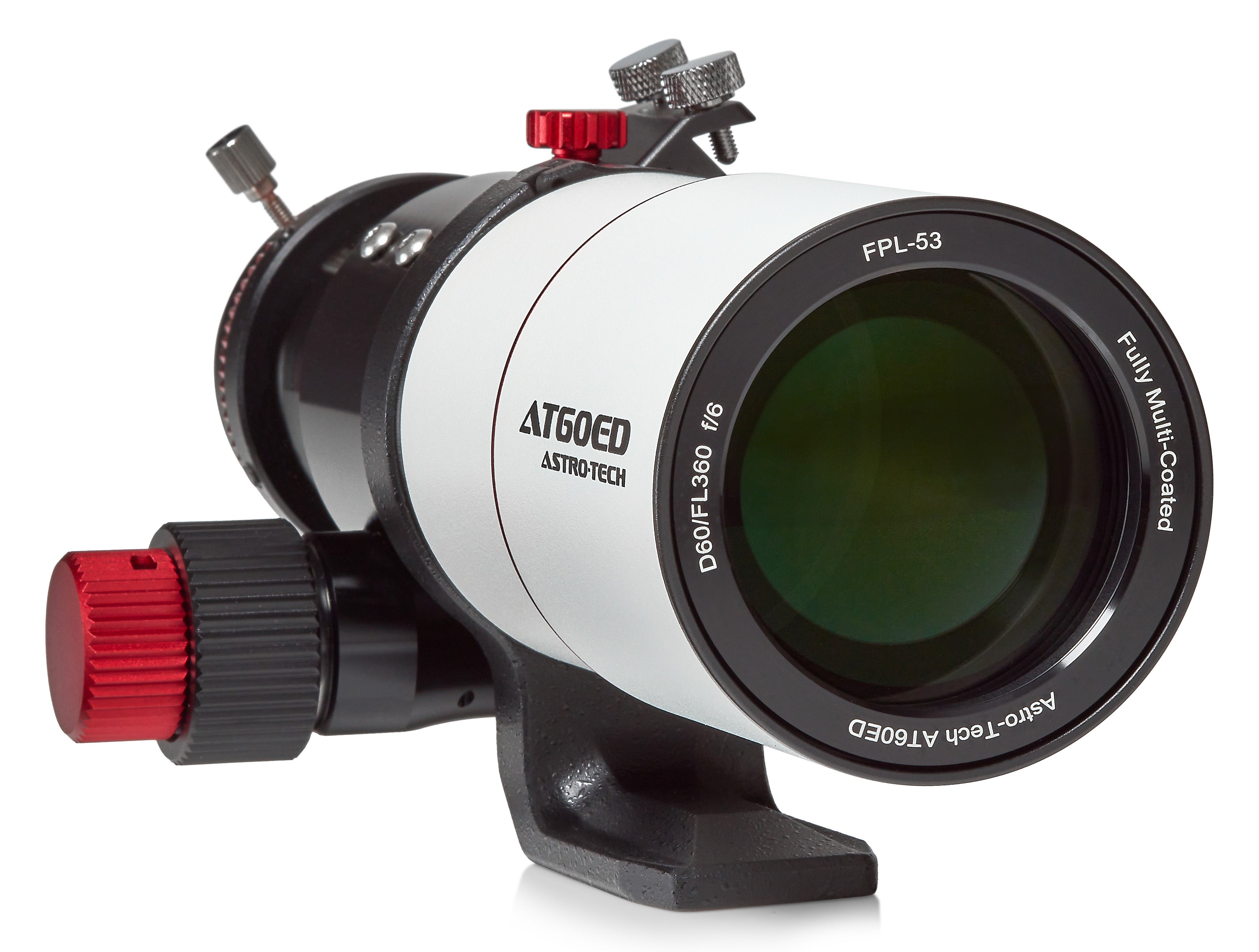 Astro-Tech AT60ED 60mm f/6 FPL-53ED and Lanthanum Doublet — Astronomics