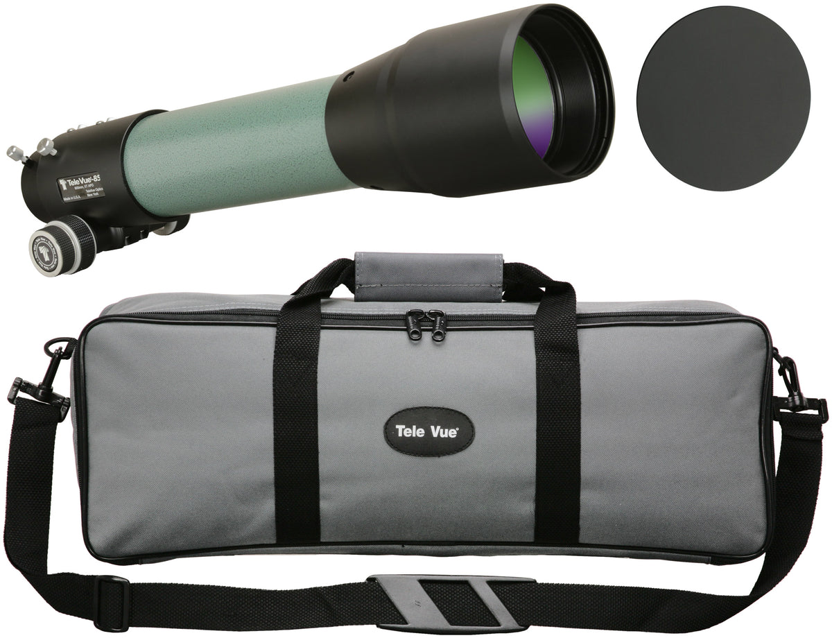 TeleVue TV-85 3.35" (85mm) f/7 Evergreen Tube/Black Trim APO Refractor ...