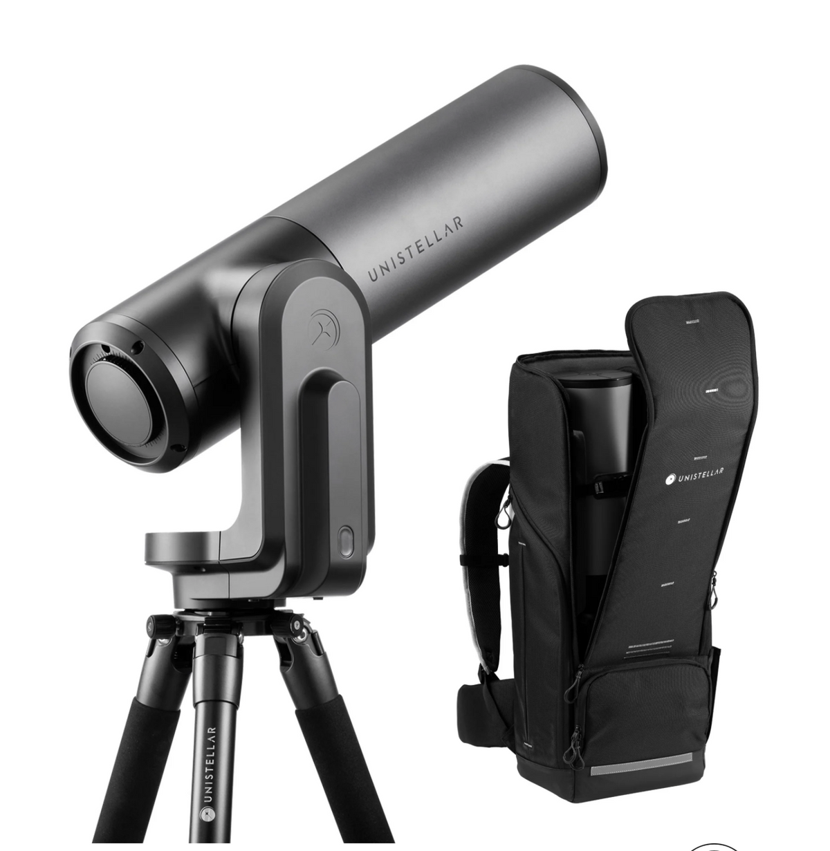Unistellar eVscope eQuinox Smart Digital Telescope With a Free Backpac ...