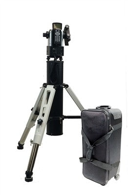 iOptron AZ Pro Mount with Tri-Pier & Rolling Case – Dual-Scope Alt ...