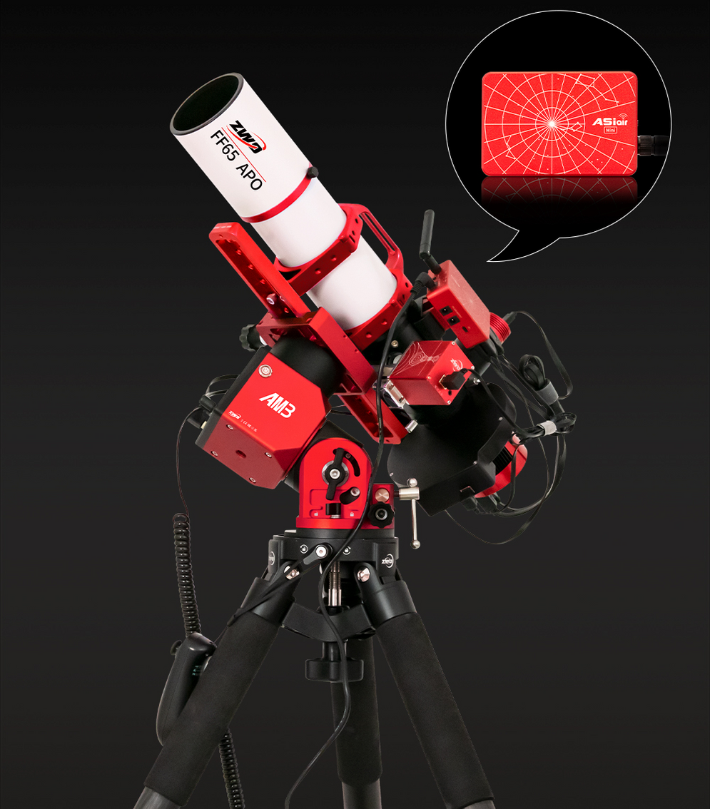 ZWO AM3 Harmonic Equatorial Mount — Astronomics