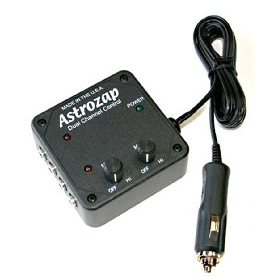 AstroZap Two Channel / Four Output Dew Heater Controller — Astronomics