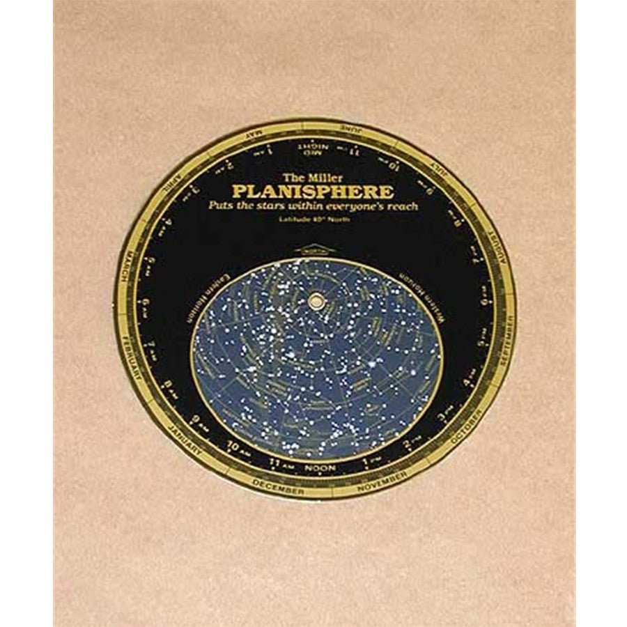 Miller 5.5" 40 Degree Mini-Planisphere for 35-45 degrees North ...
