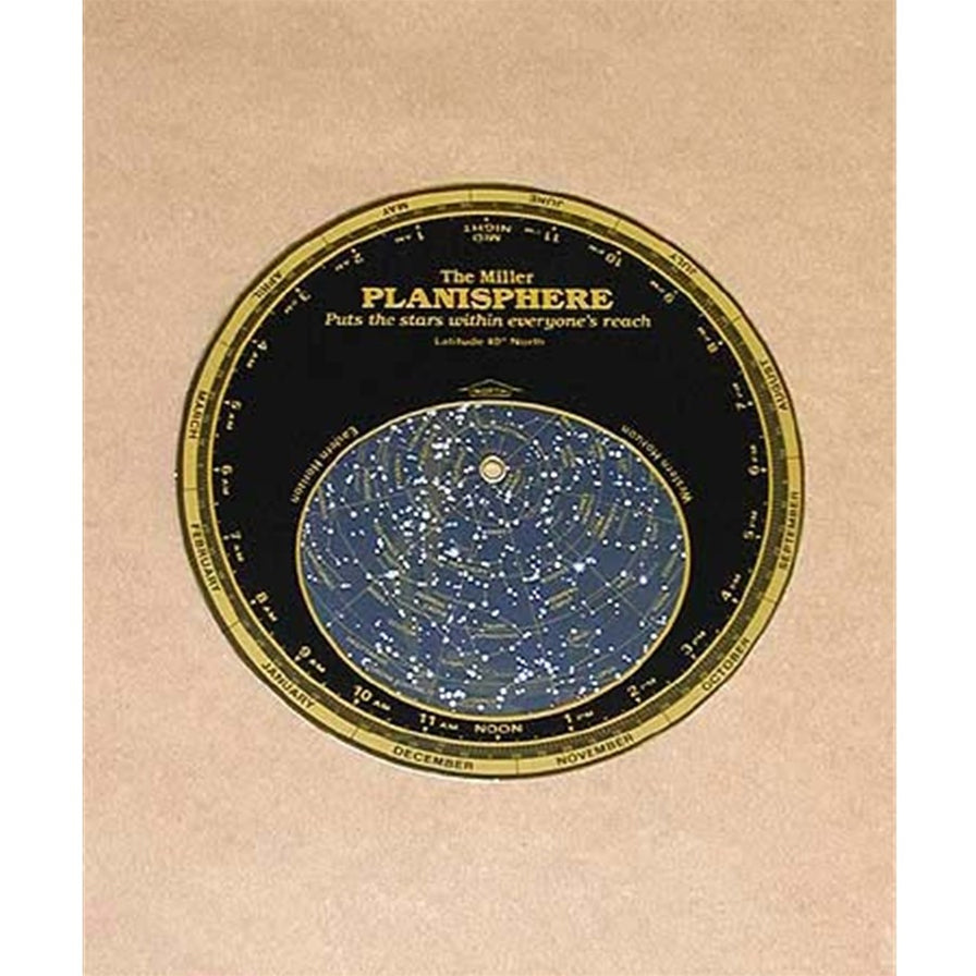 Miller 5.5" 40 Degree Mini-Planisphere for 35-45 degrees North ...