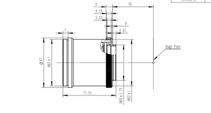 Astro-Tech 0.8x reducer/field flattener for Astro-Tech AT125EDL Doublet ...