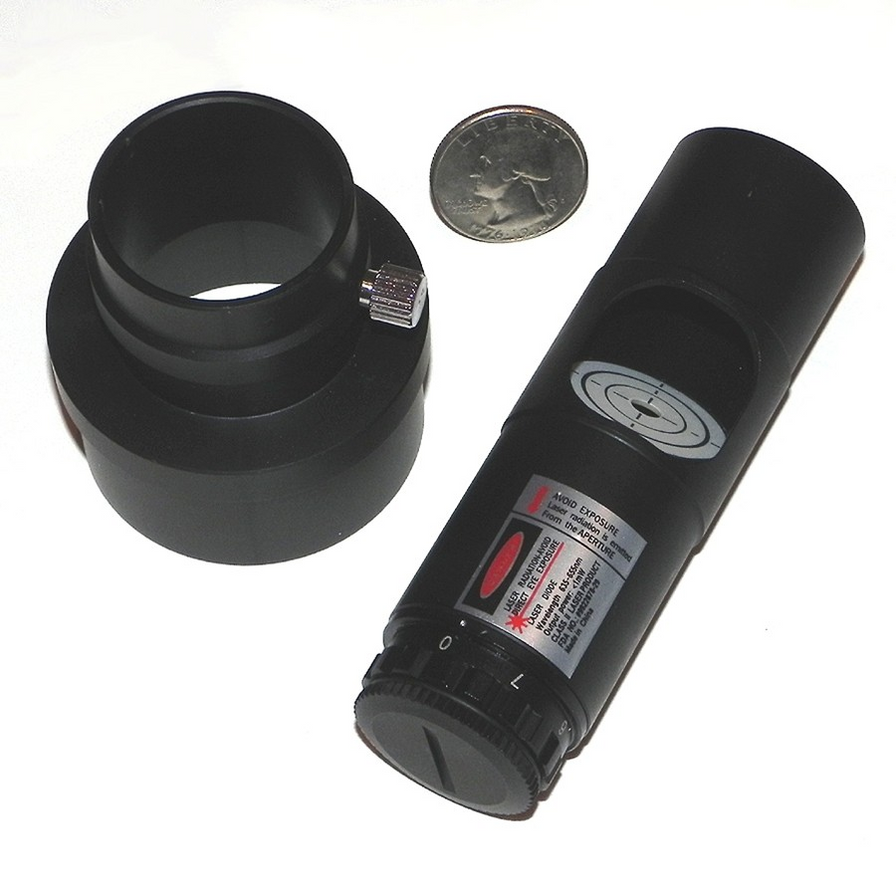 Astro-Tech 1.25"/2" laser collimator — Astronomics